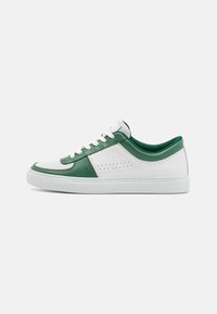 AIGNER DAVID - Baskets basses - white/green/blanc - ZALANDO.FR