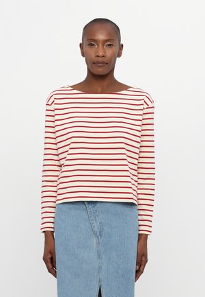 Armor lux LESCONIL MARINIÈRE - Langarmshirt - blanc/etoile/weiß ...