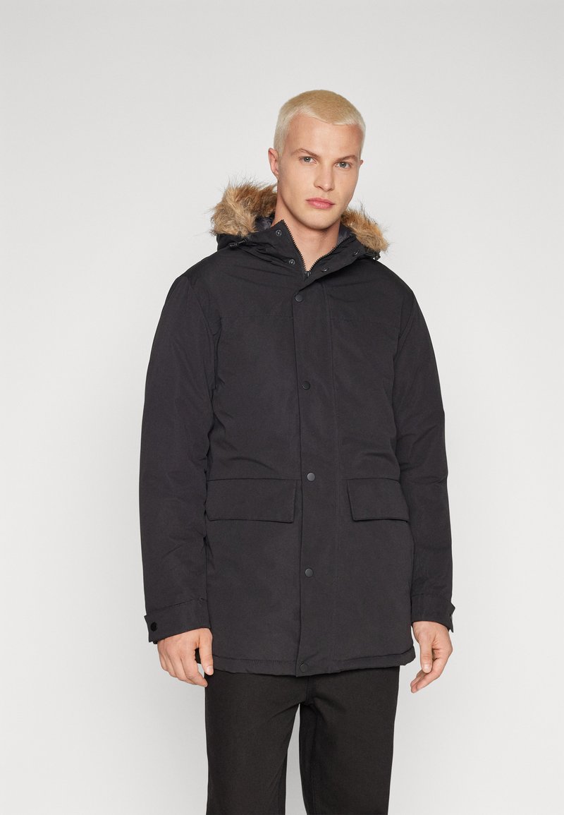 Jack & Jones JJCHAMP JACKET - Talvitakki - black/musta - Zalando.fi