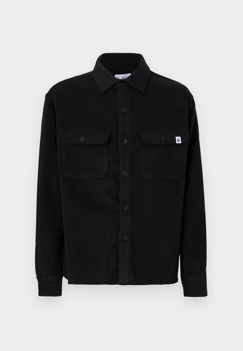 Edwin JOWEN OVERSHIRT UNISEX - Hemdbluse - black/schwarz - Zalando