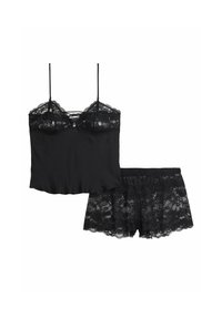 Yamamay SET - Pyjamas - black floral/svart - Zalando.se