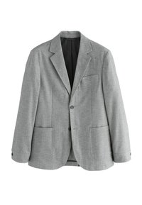 Next REGULAR FIT HERRINGBONE TEXTURE - Sacou - grey/gri - Zalando.ro