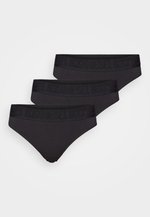 Diesel THONG 3 PACK - G-strenge - black/sort - Zalando.dk