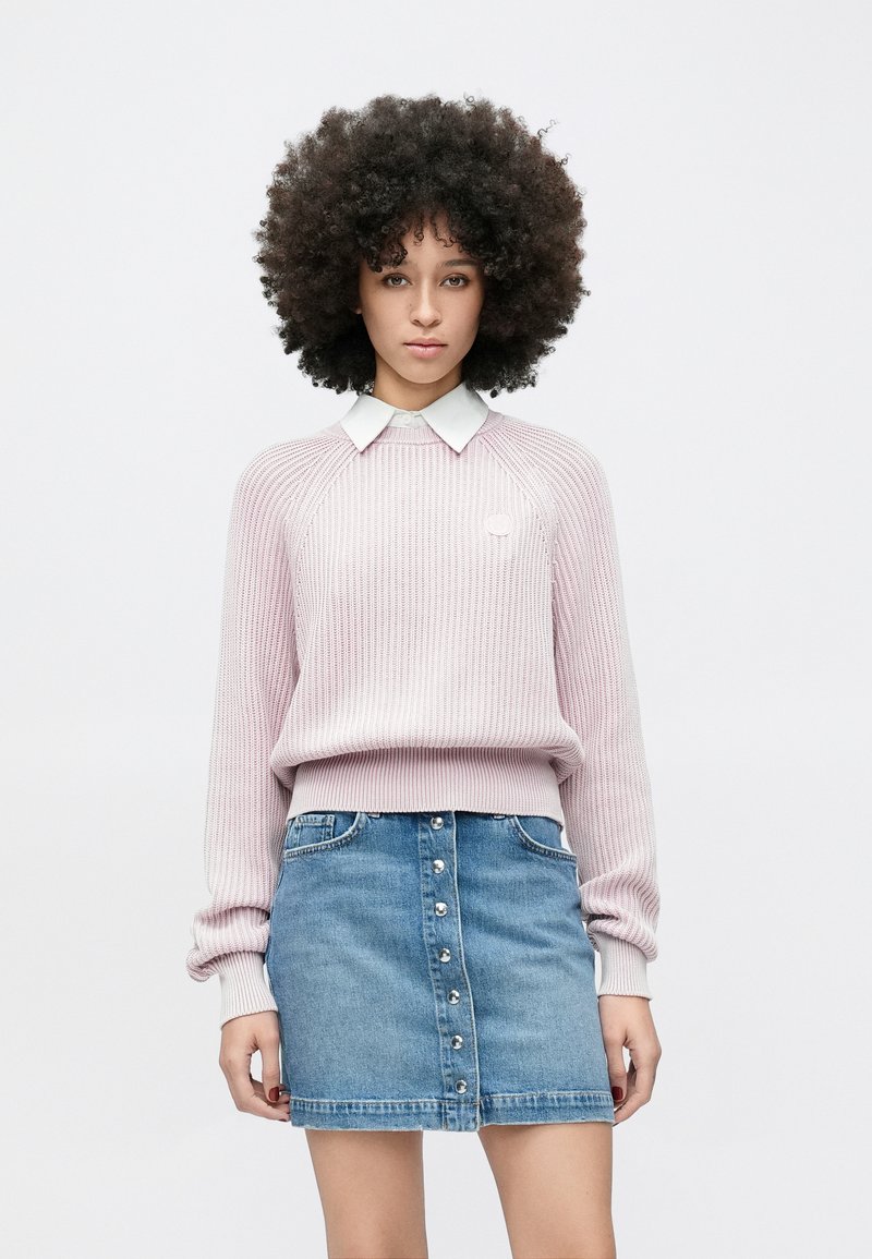 HUGO SLIPERY - Pulover - light pink/roz deschis - Zalando.ro