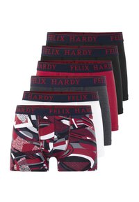 Felix Hardy 6 PACK - Pants - black/bordeaux - Zalando