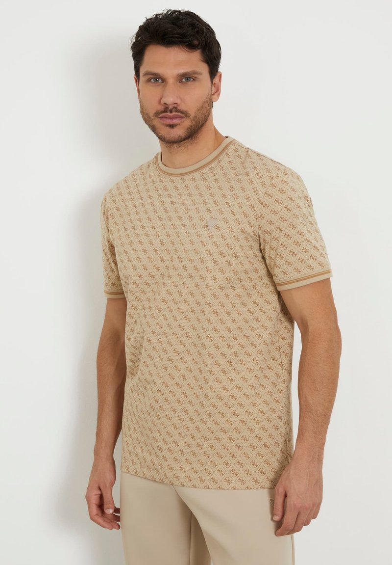 Guess T-shirt con stampa - beige - Zalando.it