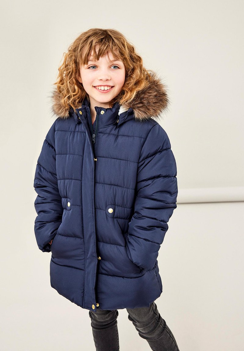 Name it MERETHE JACKET - Płaszcz zimowy/granatowy - Zalando.pl