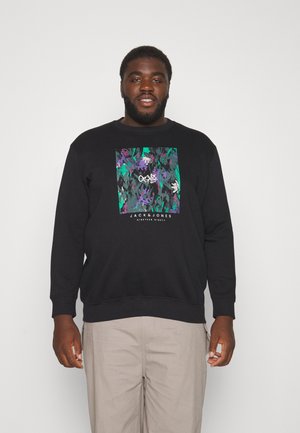 Urban Classics BASIC TERRY CREW - Sudadera - darkshadow/negro - Zalando.es