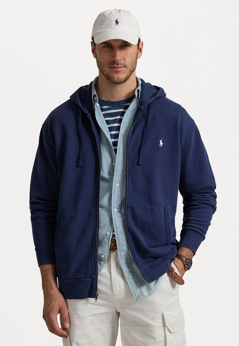 Polo Ralph Lauren Big & Tall LOOPBACK FLEECE FULL-ZIP HOODIE - Zip-up ...