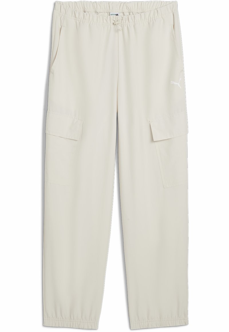Puma RELAXED - Pantalon cargo - alpine snow/blanc - ZALANDO.BE