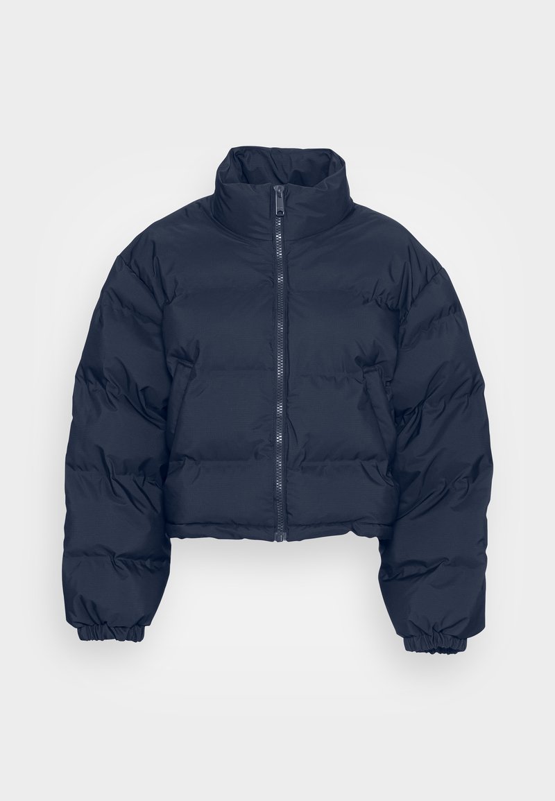 Short Puffer Jacket Bright Blue Ladies H&M SG, 40% OFF