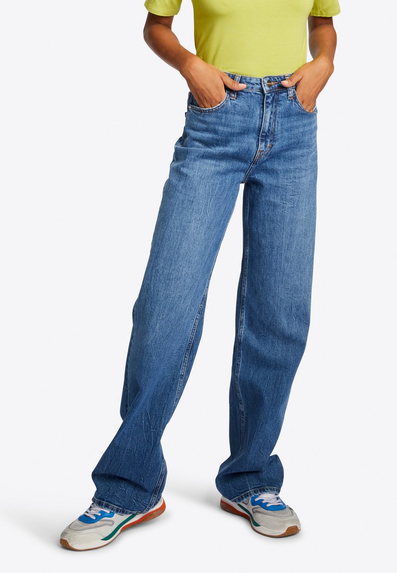 Rich & Royal JEANS AUS NACHHALTIGEM MATERIAL - Široké džíny - denim ...