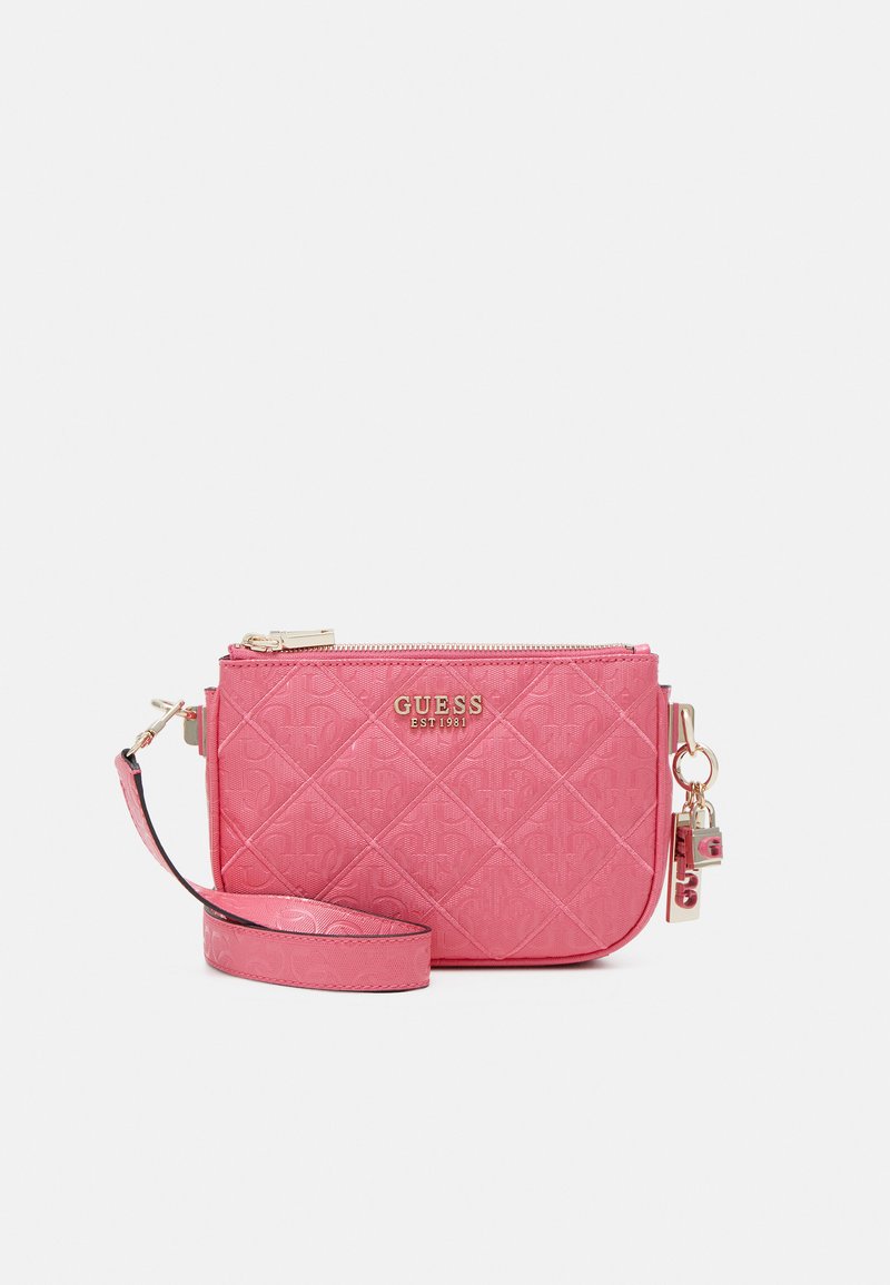 Guess CADDIE STATUS CROSSBODY - Bandolera - magenta/rosa - Zalando.es