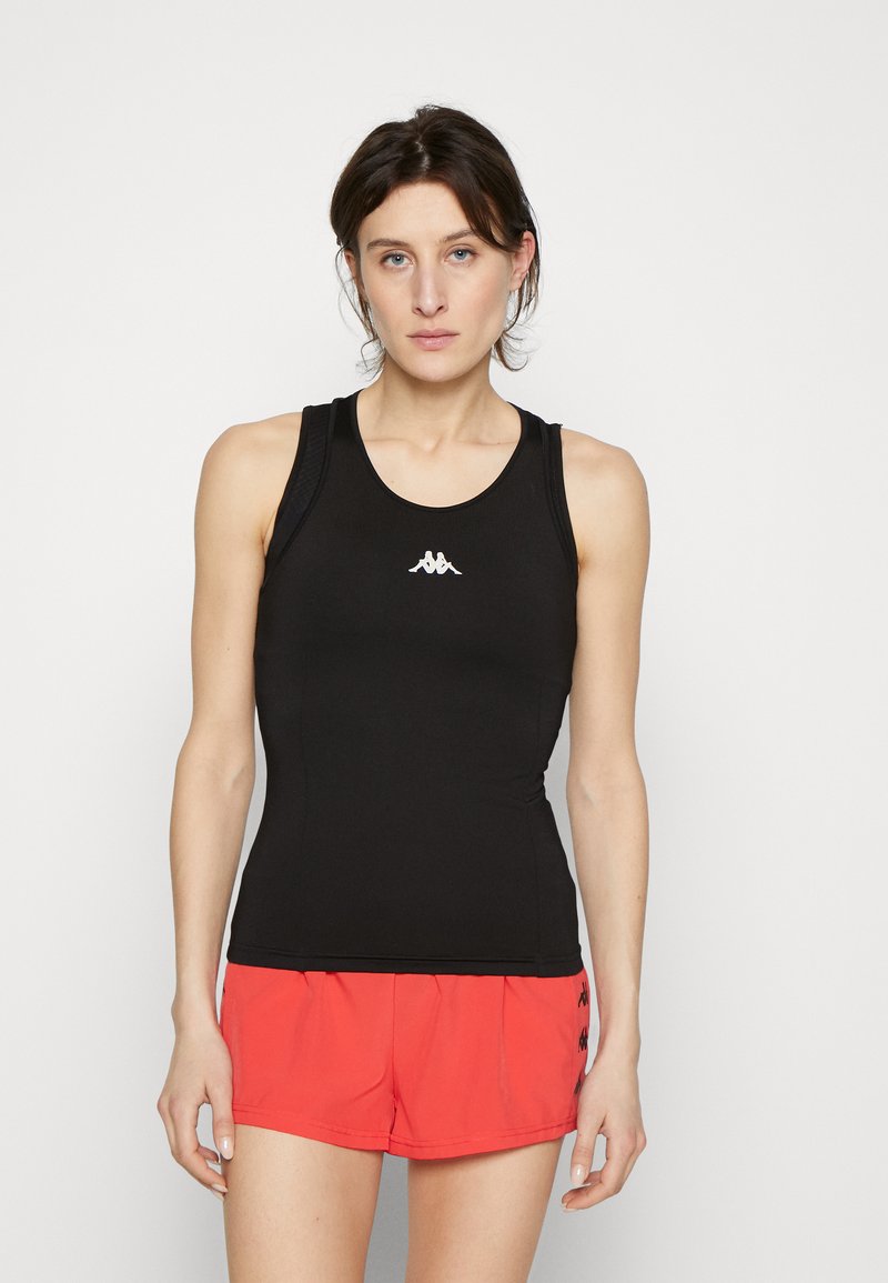 Kappa Top - caviar/schwarz - Zalando.ch