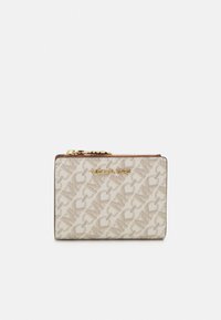 MICHAEL Michael Kors EMPIRE SNAP COIN BILLFOLD - Wallet - vanilla/lugg ...