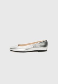 ECCO MARGOT - Ballerinaskor - pure silver/silverfärgad - Zalando.se