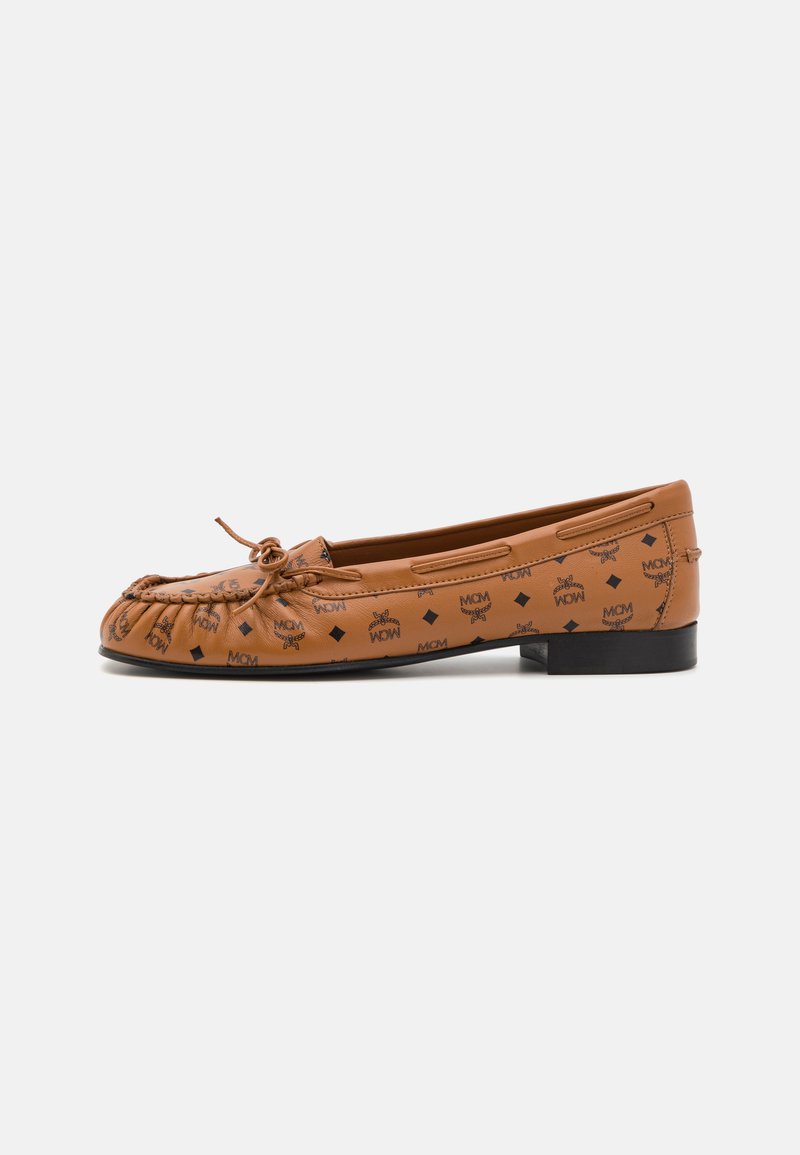 MCM Moccasins - cognac - Zalando