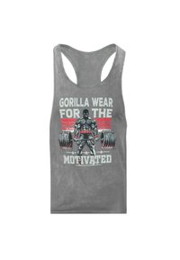 Gorilla Wear CHURCHILL STRINGER - Top - gray/grey - Zalando