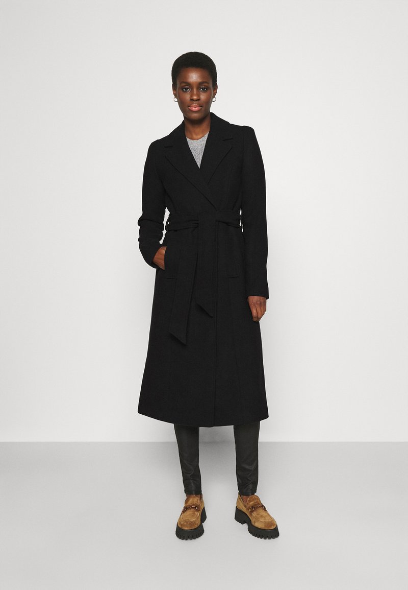 YAS Tall YASKILIVA COAT - Klasikinis paltas - black/juoda - Zalando.lt