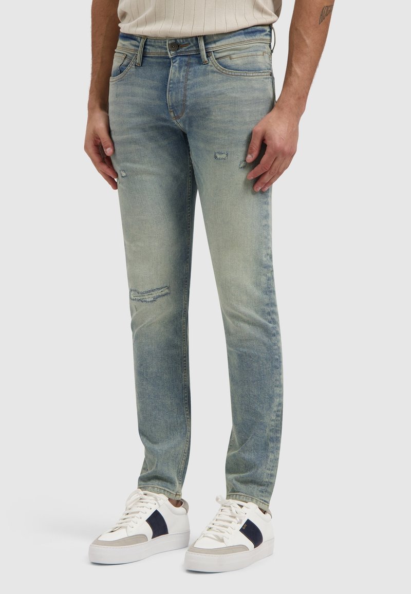 Pure Path Slim fit jeans - denim blue green/blue denim - Zalando