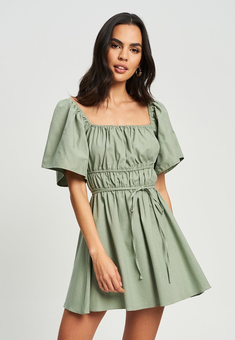 WILLA COCO - Day dress - sage green/green - Zalando