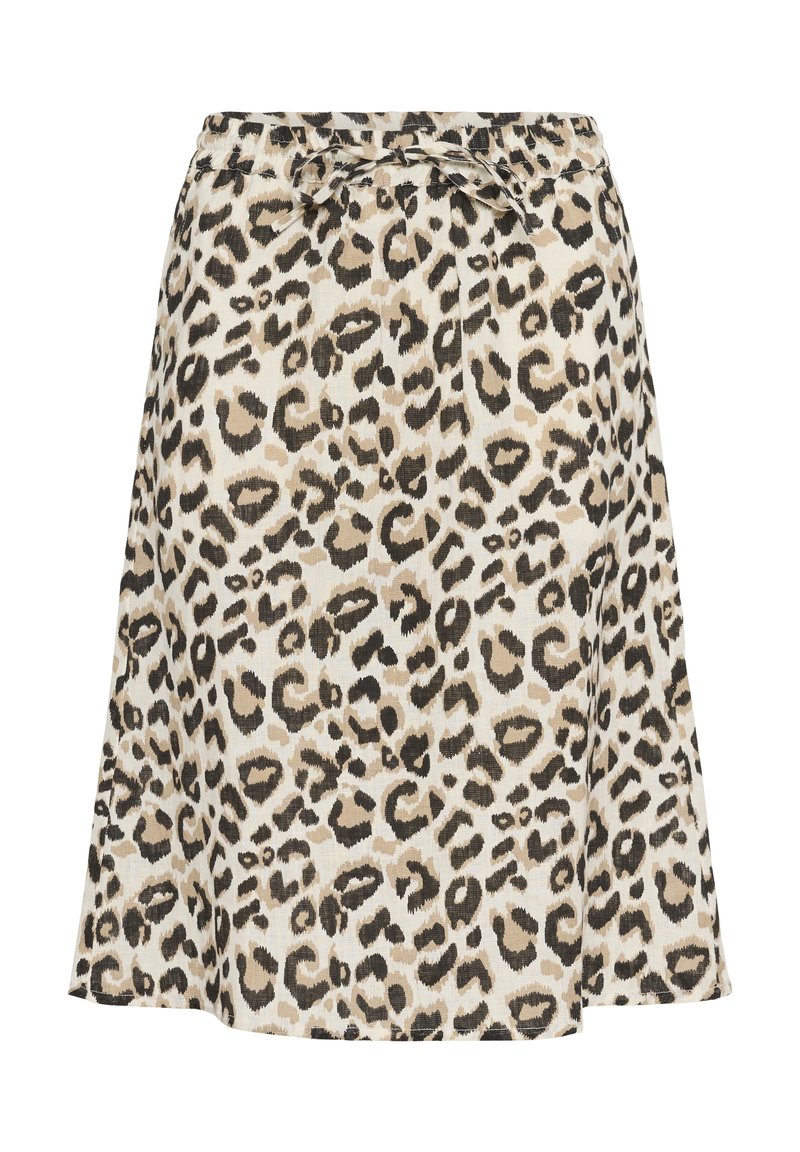 Cream CRA-line skirt - A-linjekjol - nature leopard/brun - Zalando.se
