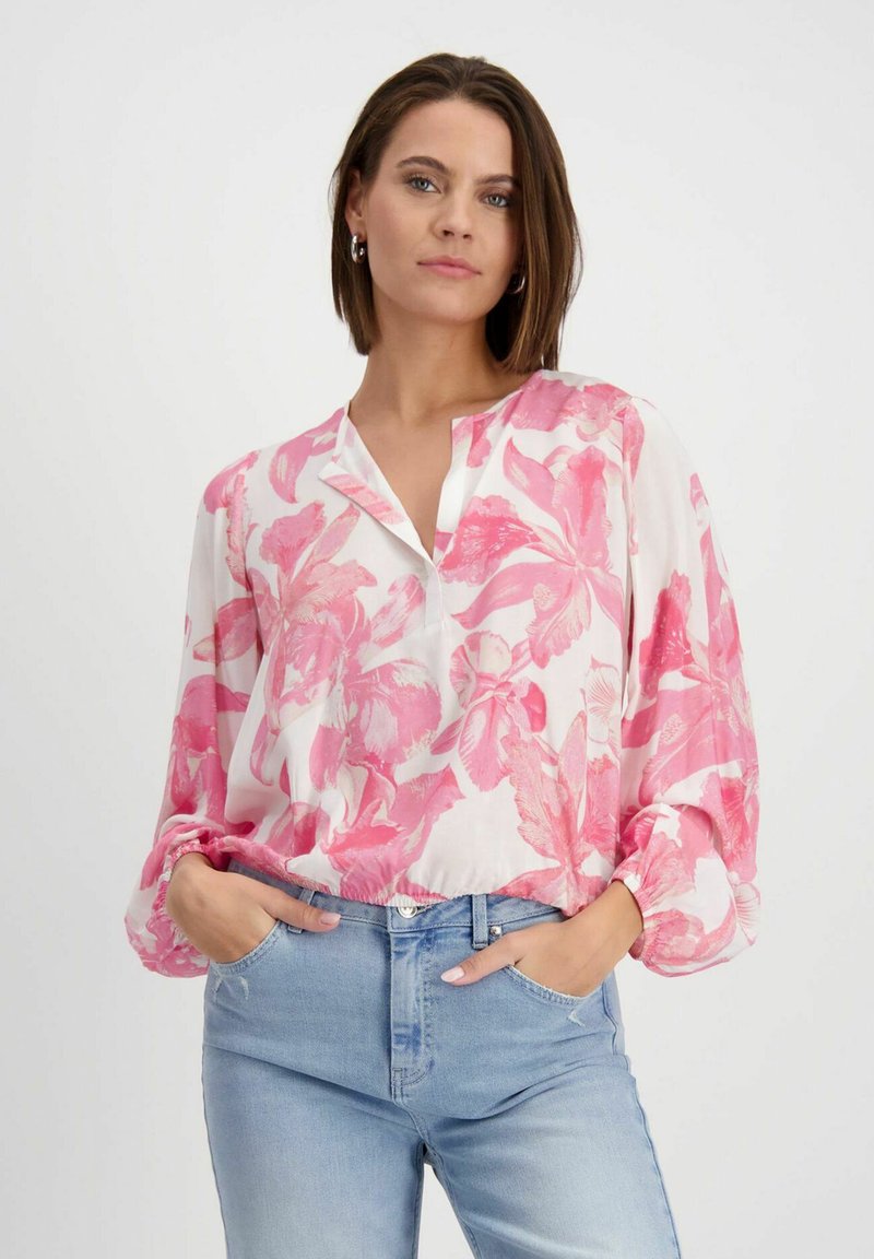 Monari MIT BLUMEN - Bluse - pink smoothie gemustert/pink - Zalando.de