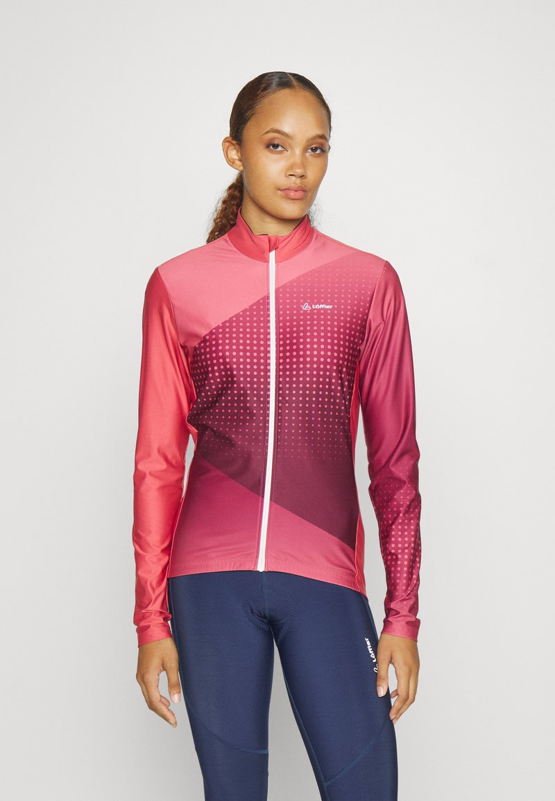 LÖFFLER BIKE IMPULSE - Cycling Jersey - berry/red - Zalando.co.uk