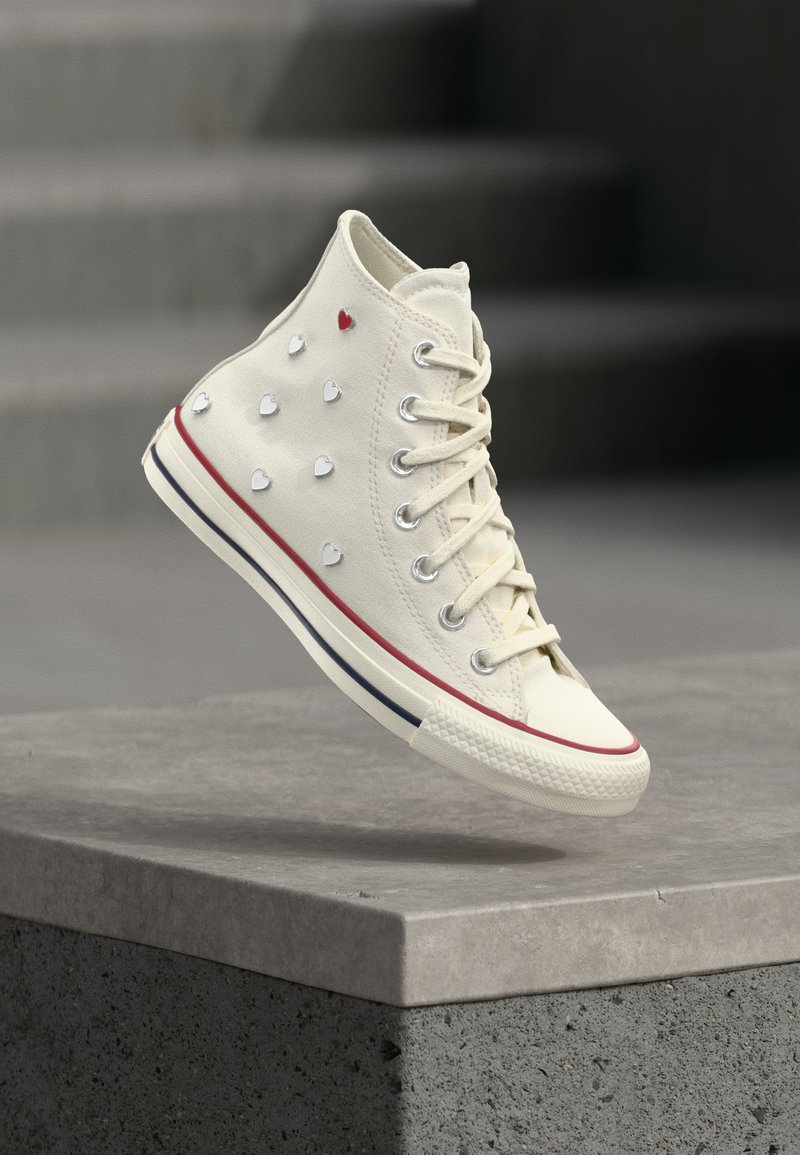 Converse CHUCK TAYLOR ALL STAR - Zapatillas altas - vintage white/egret ...