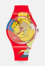 Swatch THE SIMPSONS UNISEX - Watch - red - Zalando.co.uk
