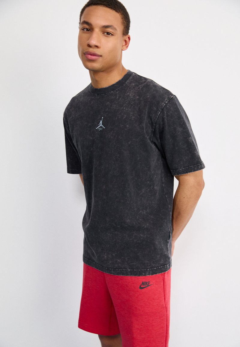 Jordan CREW - Triko s potiskem - black/černá - Zalando.cz