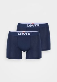 Levi's® MEN SOLID BASIC BRIEF 2 PACK - Trunks - dark blue/grey - Zalando