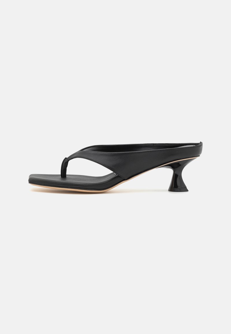 Studio Amelia ANGELA HEEL - Sandaler m/ tåsplit - black/sort - Zalando.dk