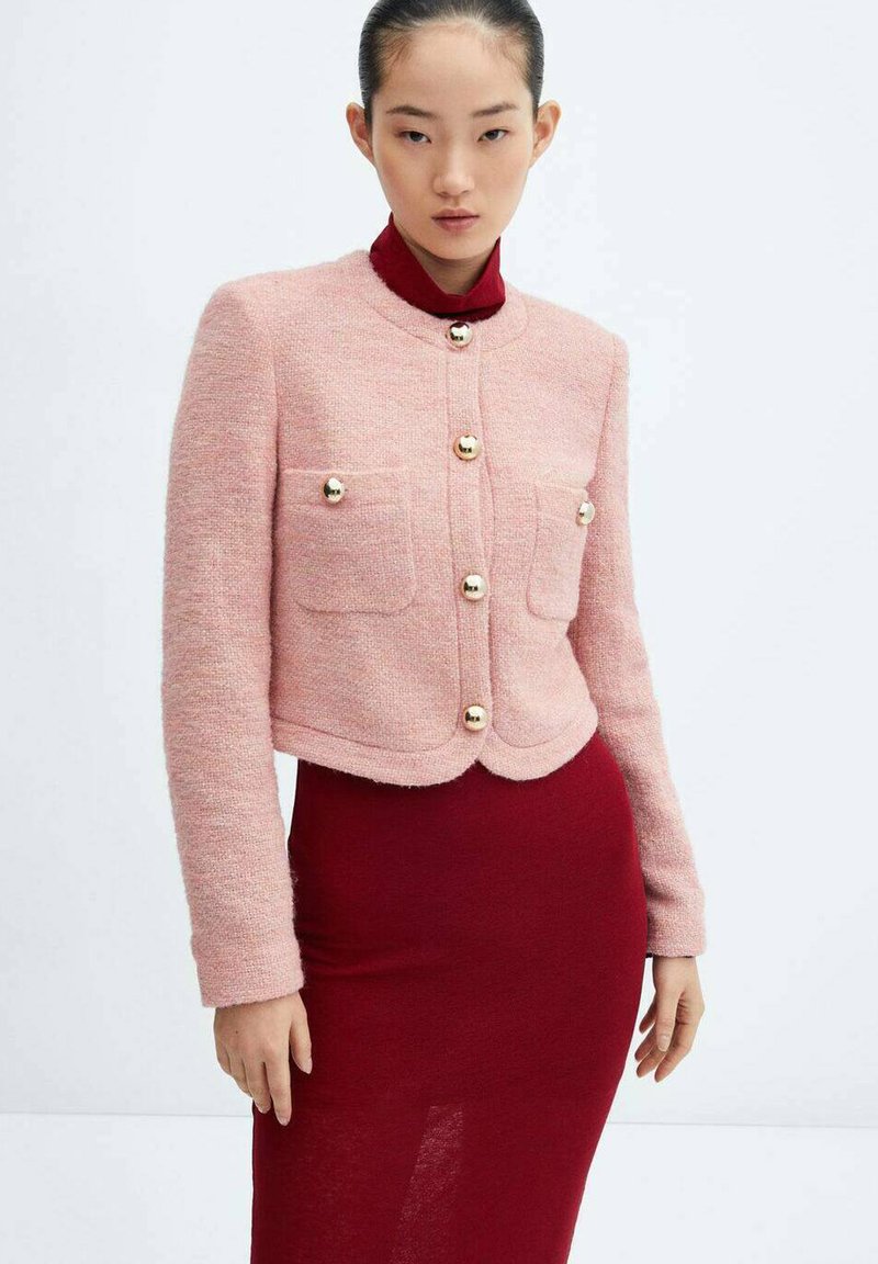 Mango DIANA - Vest - pink/donkerroze - Zalando.nl