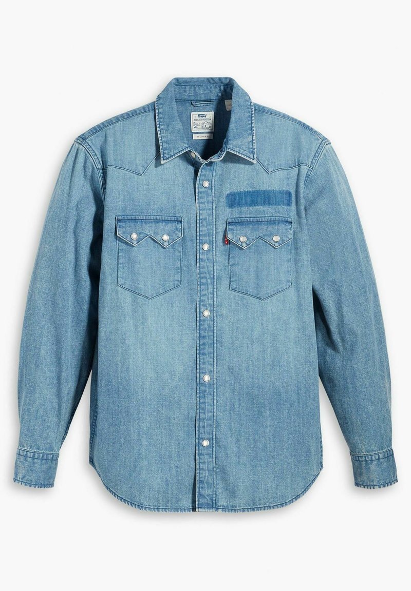 Levi's® SAWTOOTH RLX FIT WESTERN T2 MT MARCY MED - Giacca di jeans - mt ...