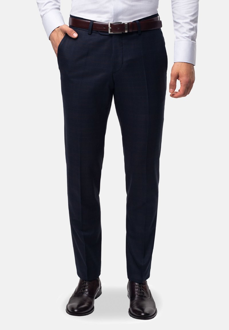 Recman Chinosy/granatowy - Zalando.pl