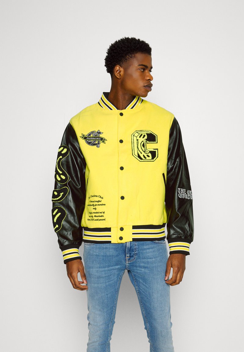 The Couture Club DISTORTED SMILE VARSITY JACKET - Chaqueta de ...