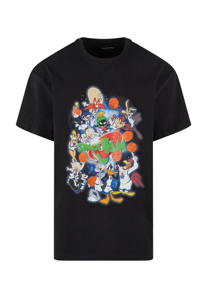Upscale by Mister Tee SPACE JAM TEAMWORK - T-shirt print - black/zwart ...