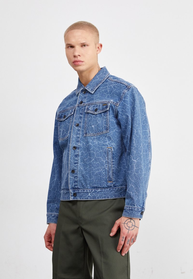 Volcom TETSUNORI - Denim jacket - lazer/blue denim - Zalando.de
