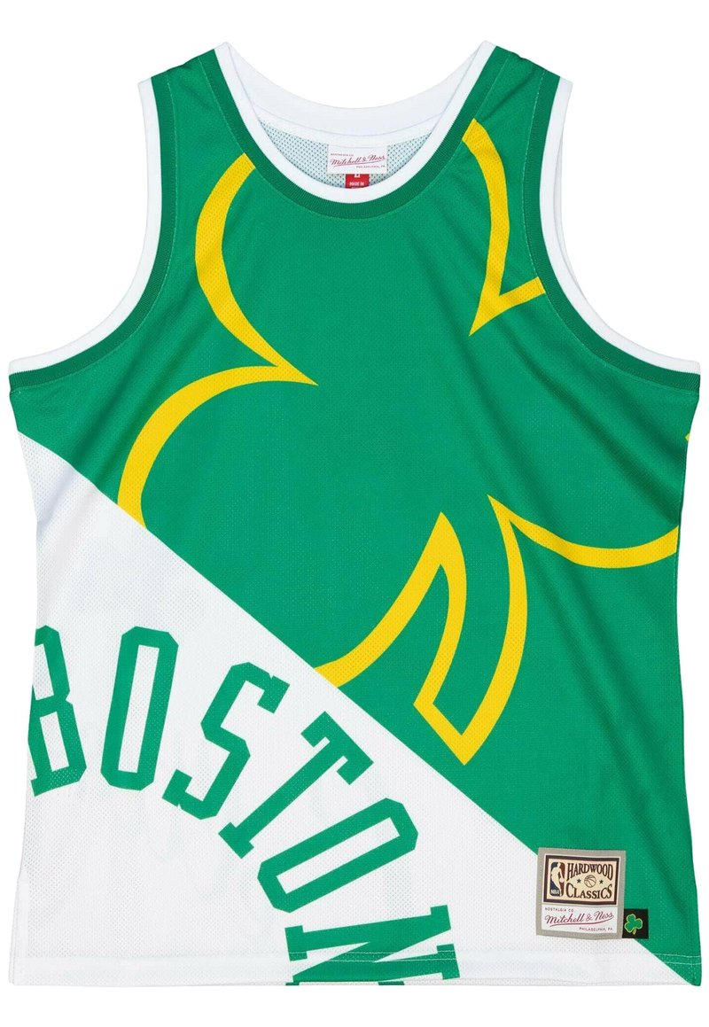 Mitchell & Ness BIG FACE FASHION JERSEY BOSTON CELTICS - Top ...