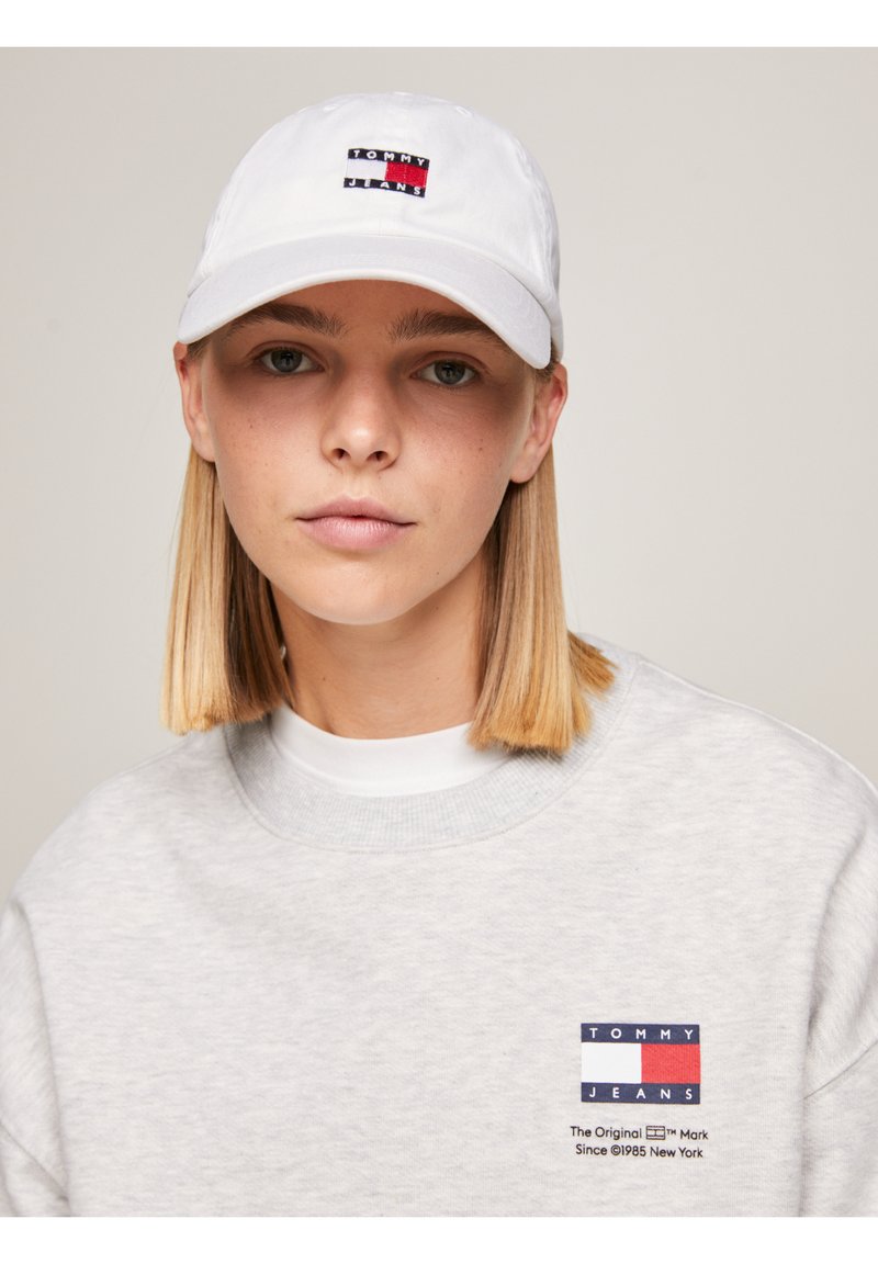 Tommy Jeans HERITAGE UNISEX - Gorra - ancient white/blanco - Zalando.es