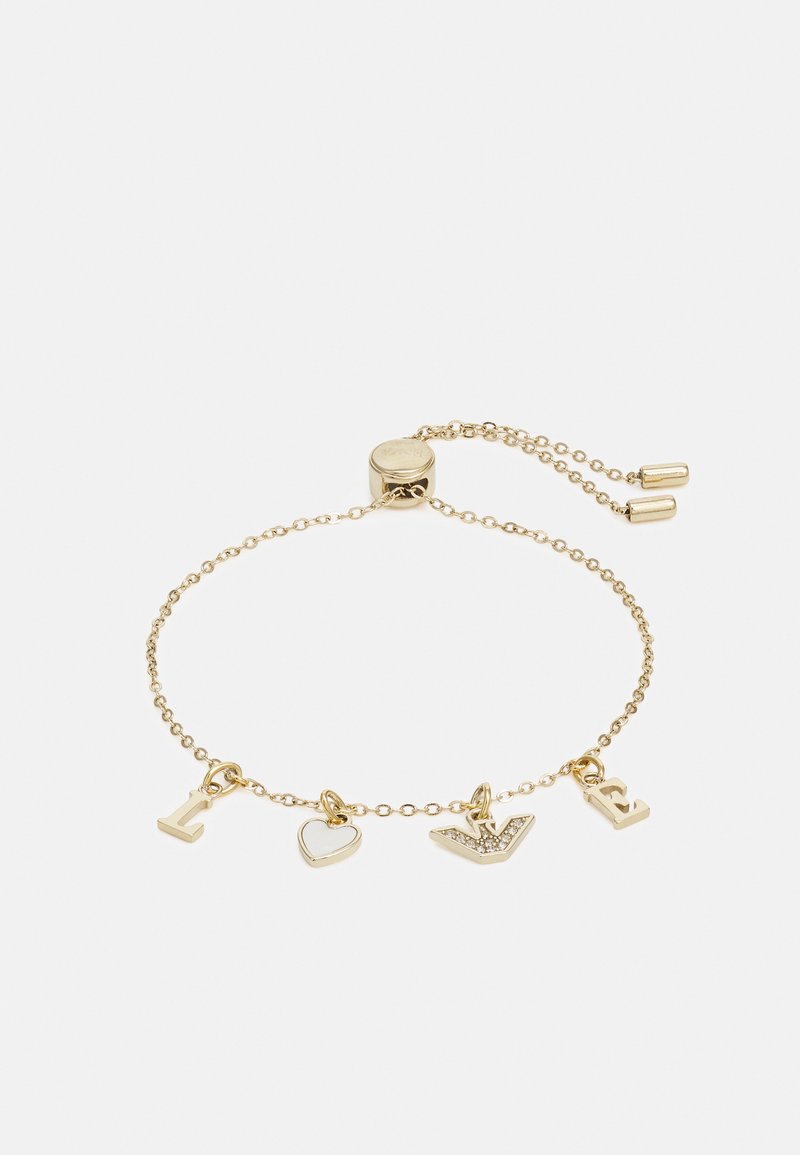 Emporio Armani SENTIMENTAL BRACELETS - Armbånd - gold-coloured ...