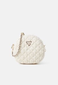 Guess GIULLY CIRCLE BAG - Across body bag - ivory/off-white - Zalando.co.uk