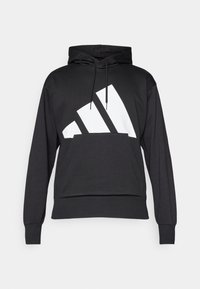 adidas Sportswear ESSENTIALS BIG LOGO - Hoodie - black/white/black ...