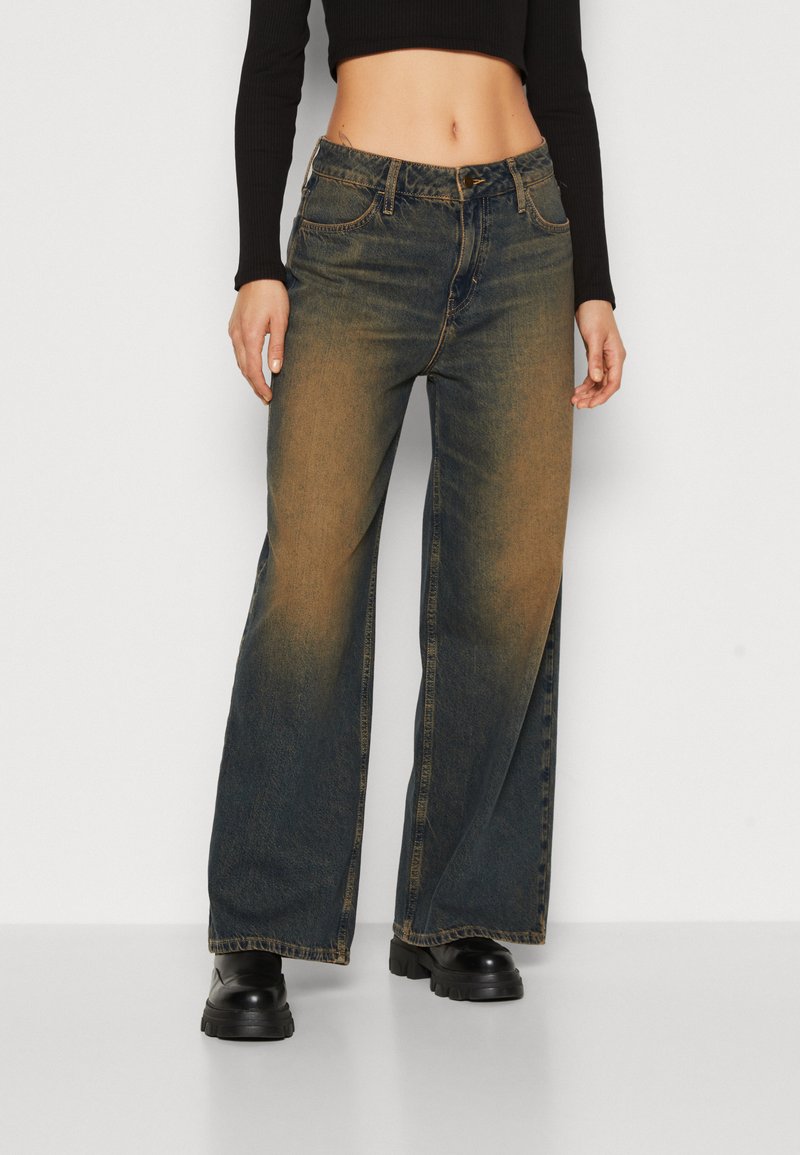 Even&Odd Flared-farkut - dirty denim/dirty denim - Zalando.fi