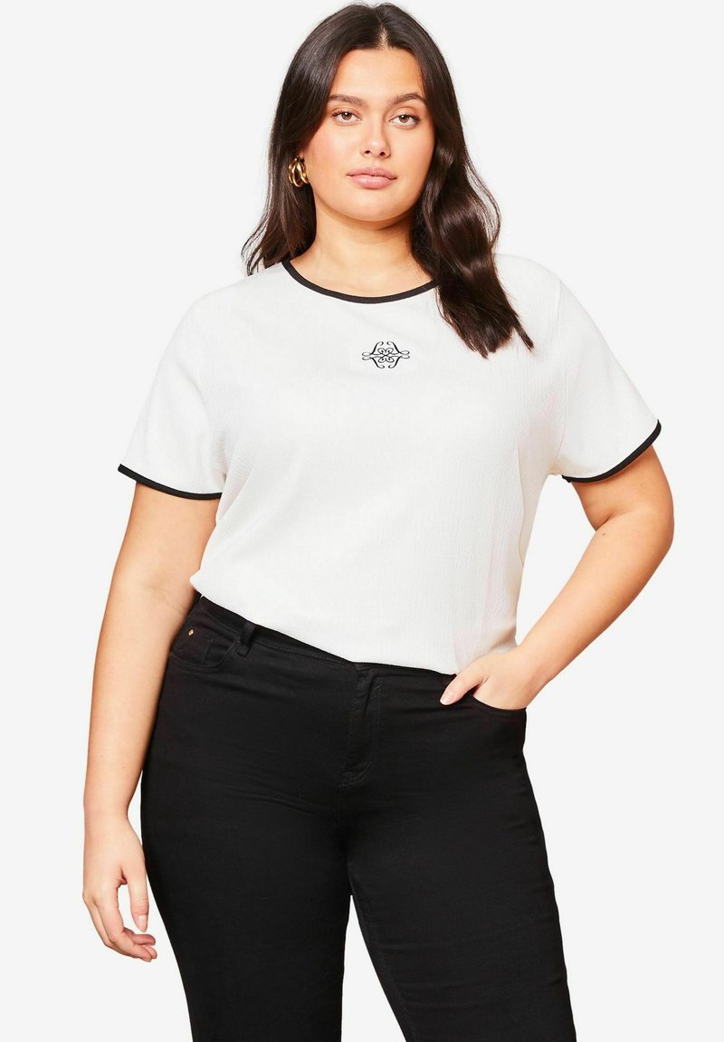 Lipsy LOGO - Print T-shirt - white - Zalando