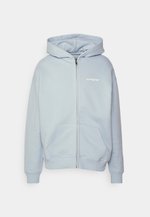 LOW LIGHTS STUDIOS® LIGHT ZIP HOODIE UNISEX - Sweatjakke - skyblue/lyseblå - Zalando.no