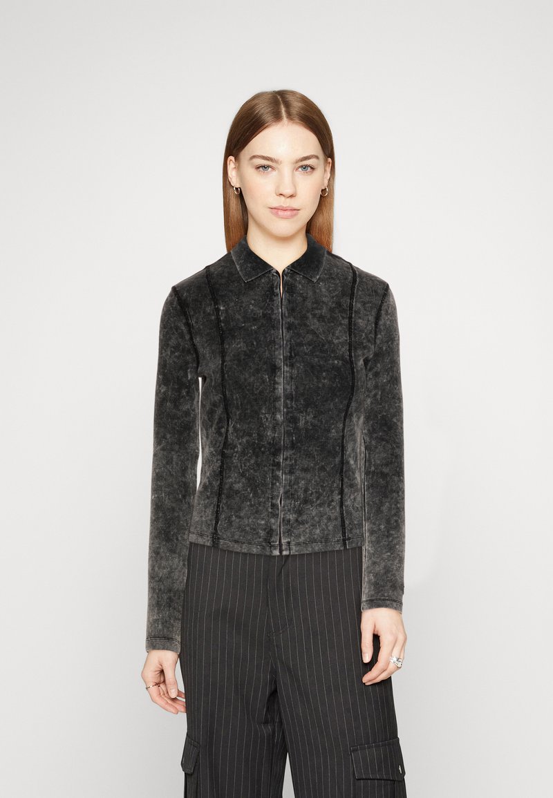 Diesel T-MERCURY - Chaqueta de punto - black/negro - Zalando.es