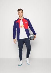Nike Performance RB LEIPZIG ACADEMY ANTHEM JACKET - Club wear - blue ...
