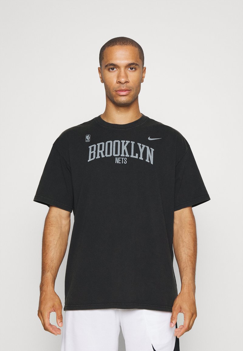Nike Performance NBA BROOKLYN NETS MAX 90 TEE - Club wear - black ...